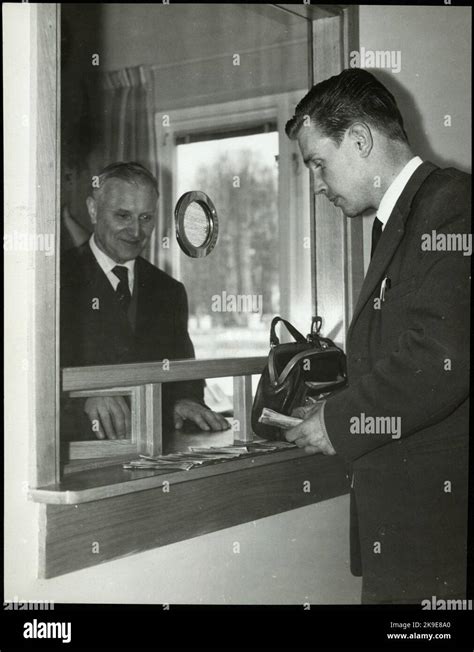 Car Foreman Karl Fredriksson On The Left And Bus Driver Lars Gustavsson In Nyköpings