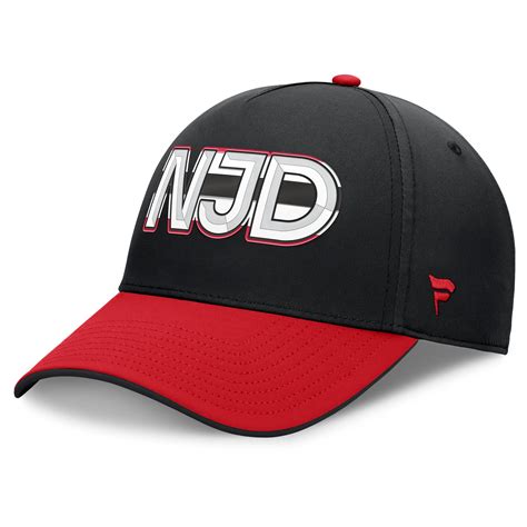 Mens Fanatics Blackred New Jersey Devils Authentic Pro Rink Team Code