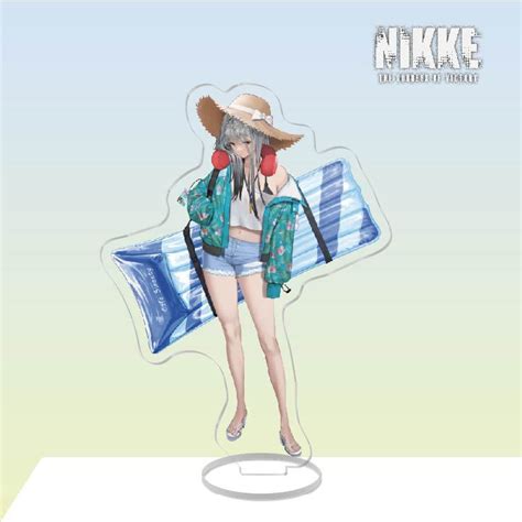 Mô Hình Standee Nikke Bikini Series Acrylic Stand Rapi Anis Neon Sexy Decor Góc Học Tập để Bàn