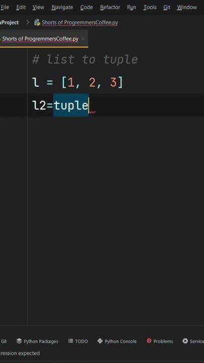 Tuple Converting Shorts Coding Programming Python Shortsfeed Shortvideo Subscribe Tuples