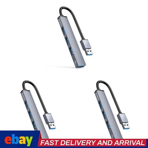 USB3 0 USB2 0 HUB Splitter 4 Ports Docking Station For Laptop 01 EUR 18 01 PicClick FR