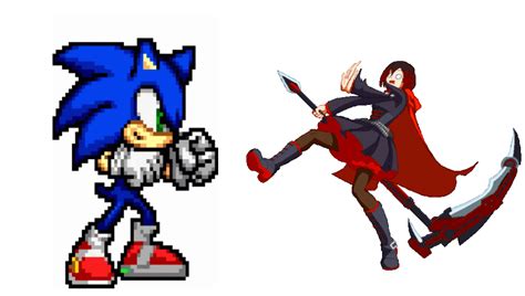Movie Sonic Vs Ruby Rose Paramount Vs Rwby R Deathbattlematchups