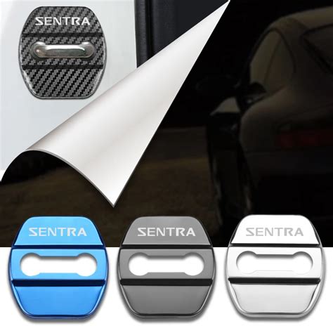 Cubierta Para Cerradura De Puerta Pegatina Para Nissan Sentra B16 B17