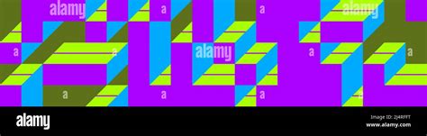 Implementation Of Edward Zajecs Il Cubo” Generative Art Background Art Illustration Stock