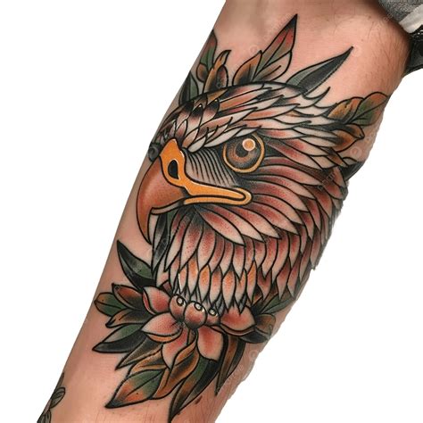 Neo Traditional Eagle Tattoos