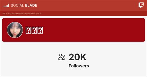 채현찌s Twitch Realtime Statistics Social Blade