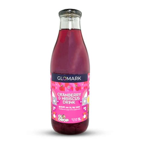 Glomark Juice Cranberry And Hibiscus 1l Glomark Lk