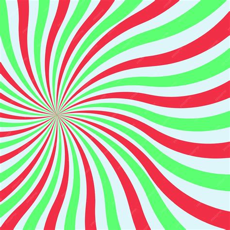 Premium Vector A Green And Red Spiral Swirl Design