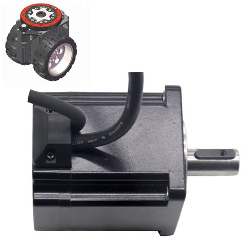 80mm 1000w Agv Servo Motor 48v With Incremental Encoder