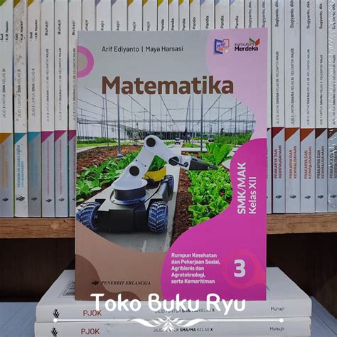 Mathematics Book For Class 3 Vocational School Health Cluster Merdeka Erlangga Curriculum