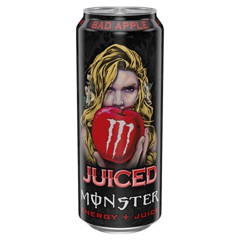 Monster Bad Apple Energy Drink 500ml Tesco Groceries