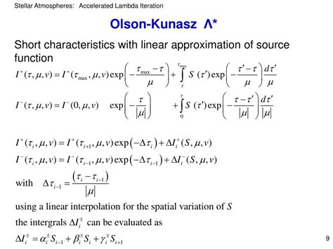 Ppt Accelerated Lambda Iteration Powerpoint Presentation Free