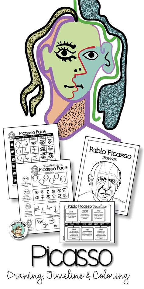 Picasso Face Drawing Free Download On Clipartmag