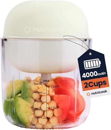 Nutricook Choppi Cordless Electric Vegetable Chopper And Mini