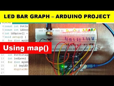 LED Bar Graph Using Map Function Arduino Uno Code YouTube