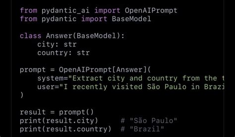 Pydantic Fastapi Python Llm Openai Aitools Dataengineering