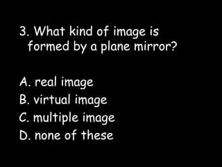Reflection Of Light Ppt Ppt Physics Science