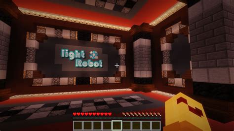 Light Robot Map For Minecraft 1 13 1 Control Your Robot
