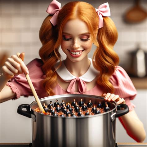 Cooking Tiny Stew By Giantessheels On Deviantart
