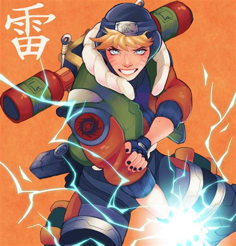 wattson and lightning spirit wattson naruto and 1 more drawn by lila