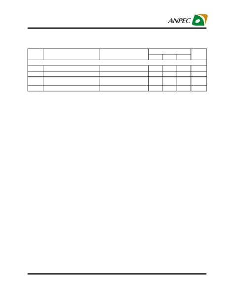 Apw7302b Datasheet419 Pages Anpec 2a 24v 340khz Synchronous Buck
