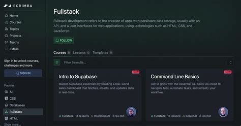 Fullstack Web Development Courses