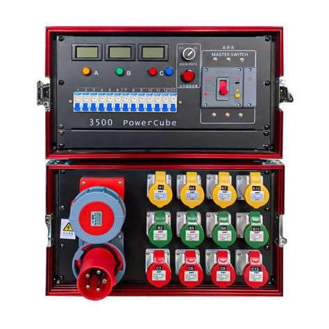 Outdoor Event Stage Big Power Portable Electrical Power Distribution