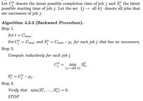 Scheduling Critical Path Method Cpm Algorithm Project Management
