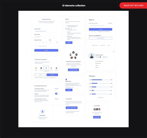 Premium Vector | Web design ui elements. ui ux design elements for web and application. flat ...