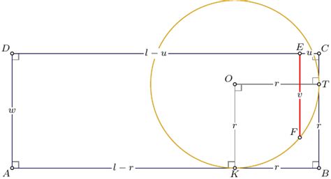 geometry how to find the center point and radius of a circle given