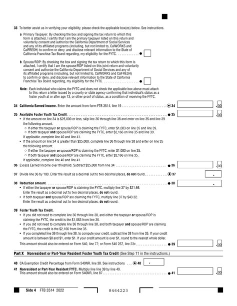 Form Ftb3514 Download Fillable Pdf Or Fill Online California Earned