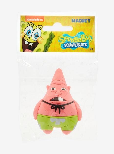 Spongebob Squarepants Patrick Pinhead Figural Magnet Hot Topic