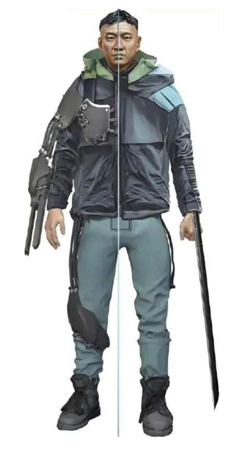 Fūma Kotarō Linear Frame Cyberpunk Wiki Fandom