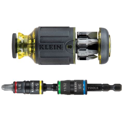 12 In 1 Impact Rated Stubby Driver Set With Flip Sockets 32308hd