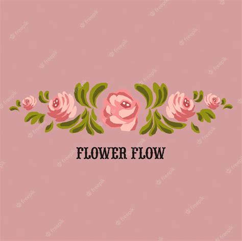 Premium Vector Flowers Flow Vector Design