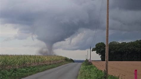 Watch Video Footage Of Small Tornado In Southern France The Australian
