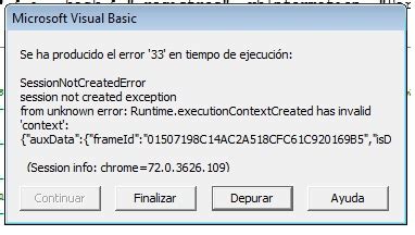 Selenium VBA Excel Stack Overflow en español