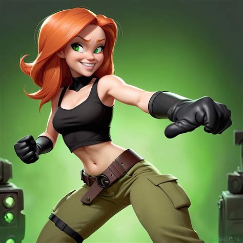 Kim Possible Fight Training 1 By Quantumreel On Deviantart