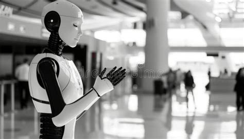 3d Android Robot Machine Abstract Machine Learning Digital Technology