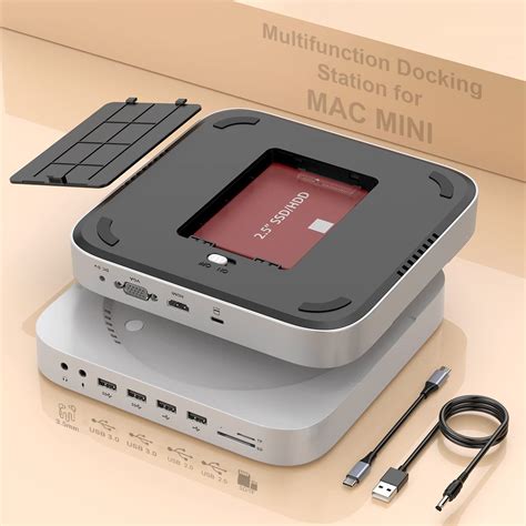 Mac Mini Dock With Hard Drive Enclosure In Mac Mini Docking Station For Mac Mini M M
