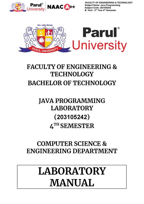 Java Final Lab Amans Subject Name Java Programming Subject Code