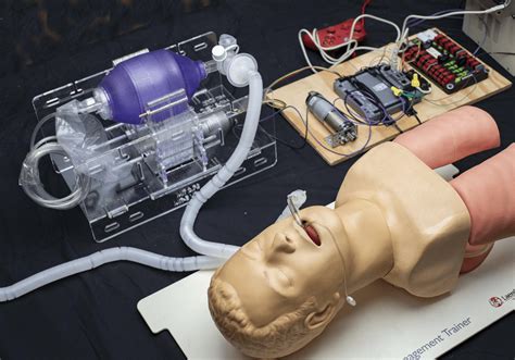 Mit Ventilator Designed With Common Manual Resuscitator Submitted For