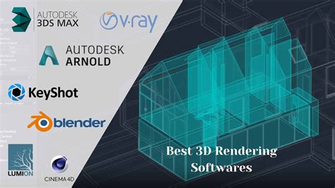 10 top 3d rendering software to create realistic designs