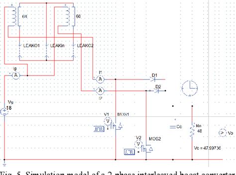 Figure 5 From Coupled Inductor Design Method For 2 Phase Interleaved Boost Converters Semantic