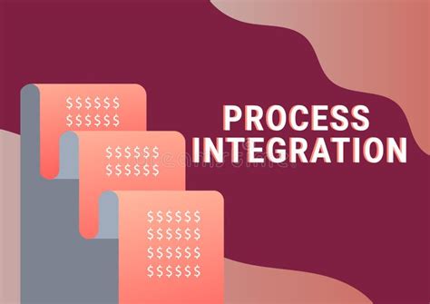 Hand Writing Sign Process Integration Business Approach Connectivity