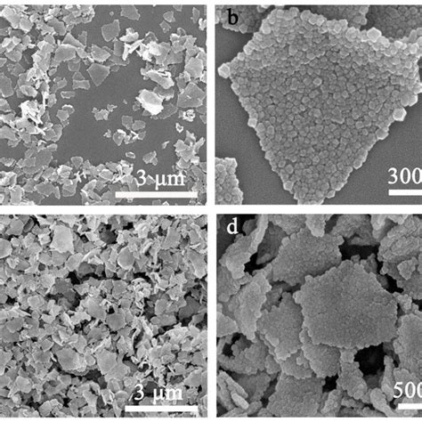 Figure S High Resolution SEM Images Of A GO ZIF And B Download Scientific Diagram