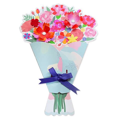 카네이션 꽃다발 카드 만들기 하하당