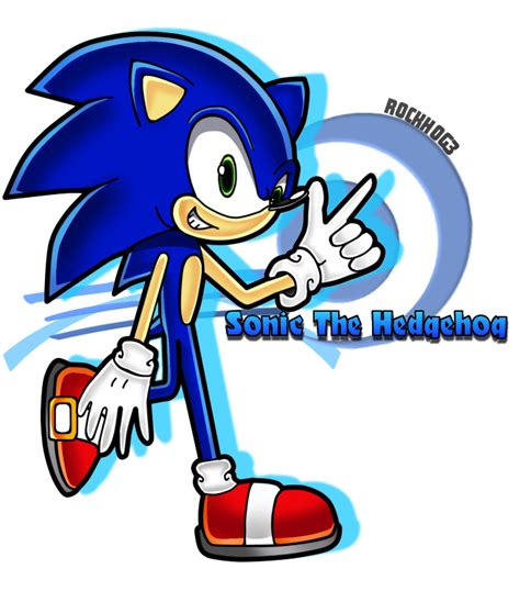 Sa Sonic The Hedgehog By Rock Hog On Deviantart