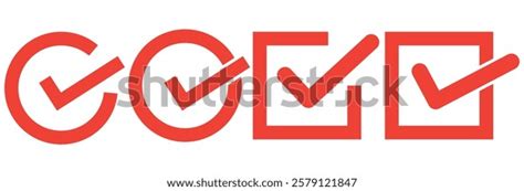 Check Mark Sign Symbol Checkbox Icon Stock Vector Royalty Free