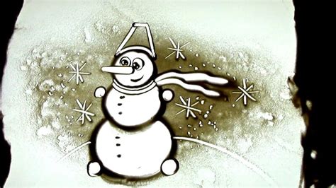 Мастер класс по рисованию песком Снеговик Смотреть онлайн в поиске